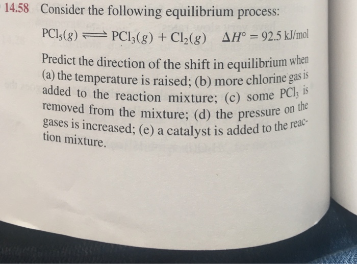 Solved: Consider The Following Equilibrium Process: PCl_5(... | Chegg.com Solved: Consider The Following Equilibrium Process: PCl_5(... | Chegg.com