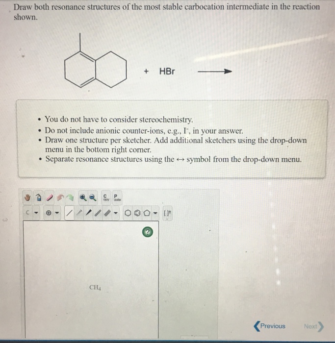 Solved: Draw Both Resonance Structures Of The Most Stable ... | Chegg.com