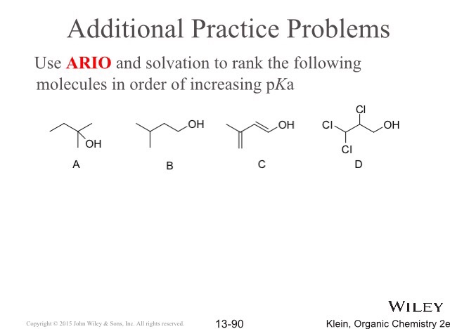Solved: Additional Practice Problems Use ARIO And Solvatio... | Chegg.com