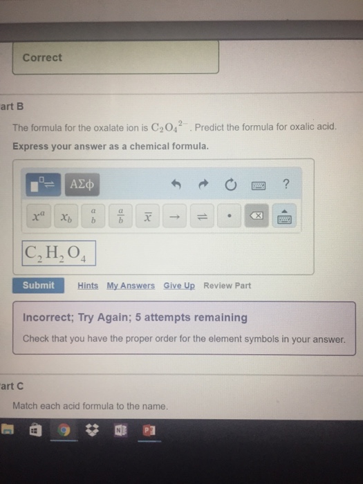 Solved: The Formula For The Oxalate Ion Is C_2O_4^2-. Pred... | Chegg.com Solved: The Formula For The Oxalate Ion Is C_2O_4^2-. Pred... | Chegg.com