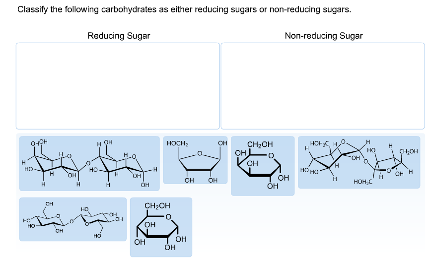 Classify The Following Carbohydrates As Either ... | Chegg.com Classify The Following Carbohydrates As Either ... | Chegg.com