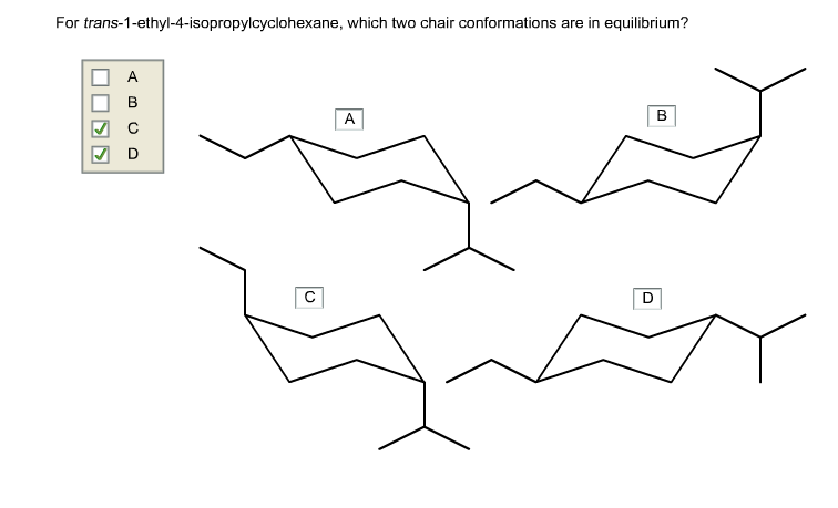 For Trans-1-ethyl-4-isopropylcyclohexane, Which ... | Chegg.com For Trans-1-ethyl-4-isopropylcyclohexane, Which ... | Chegg.com
