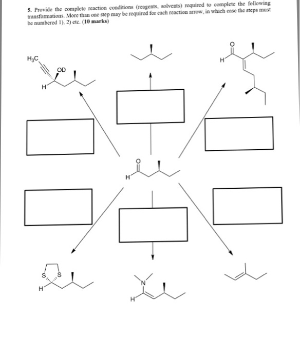 Solved: Provide The Complete Reaction Conditions (reagents... | Chegg.com Solved: Provide The Complete Reaction Conditions (reagents... | Chegg.com