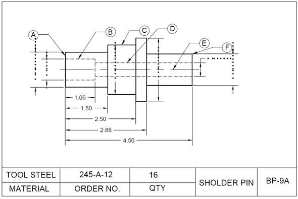 Basic Blueprint Reading And Sketching Chapter U12 Solutions | Basic