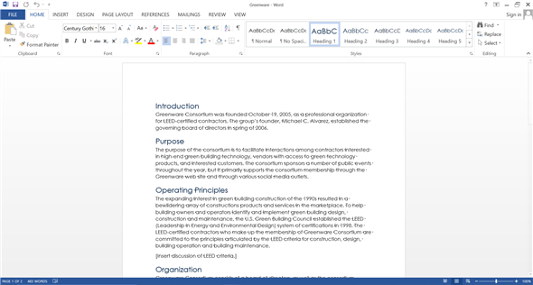Chapter 3 Solutions New Perspectives On Microsoft Word 2013