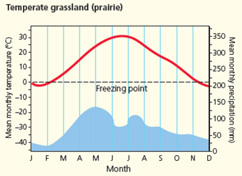 African Savanna Climate Chart
