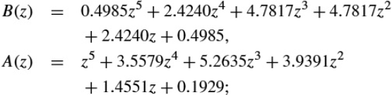 Solved Use The Matlab Command Zplane To Plot The Poles And Zeros