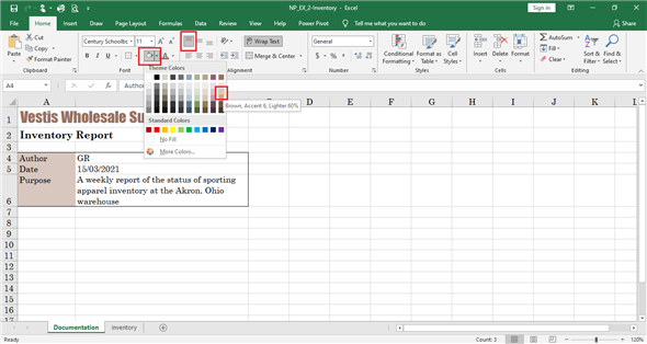 Chapter EXM.2 Solutions | New Perspectives Microsoft Office 365 ...