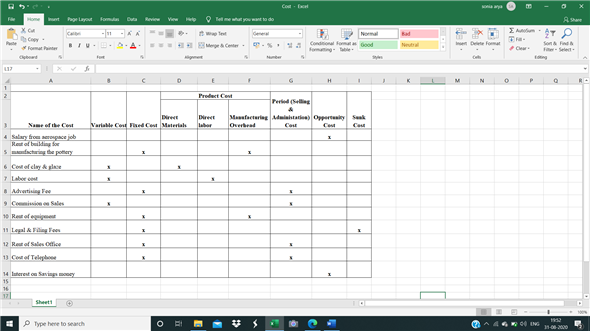 Solved: Chapter 2 Problem 19P Solution | Managerial Accounting 7th ... Solved: Chapter 2 Problem 19P Solution | Managerial Accounting 7th ...