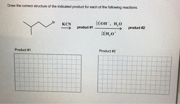 Solved Draw the correct structure of the indicated product | Chegg.com