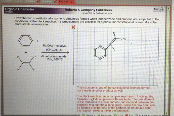 Solved: Organic Chemistry Loudon & Company Publishers Pres... | Chegg.com