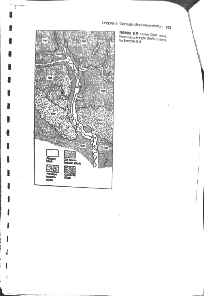Solved: CHAPTER Geologic Map Interpretation N Your Study O... | Chegg.com