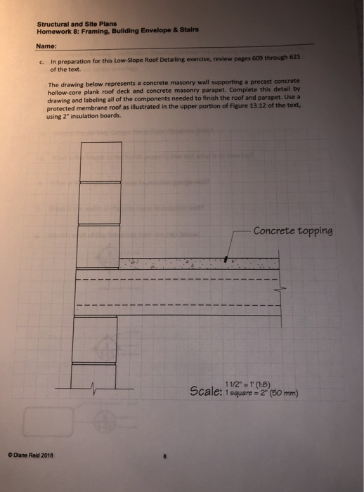 Solved: Structural And Site Plans Homework 8: Framing, Bui... | Chegg.com