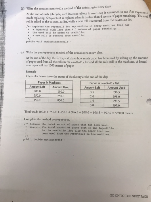 Solved: ? AP Computer Science A Practice Exam 2 3. A Print... | Chegg.com