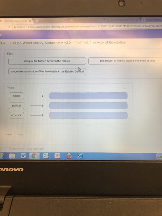 CSecure https//assessments-delivery ple | Chegg.com
