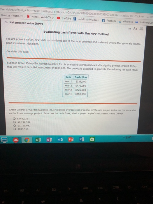 Solved: F/servlet/quiz?quiz_action TakeQuiz&quiz_probGuid ... | Chegg.com