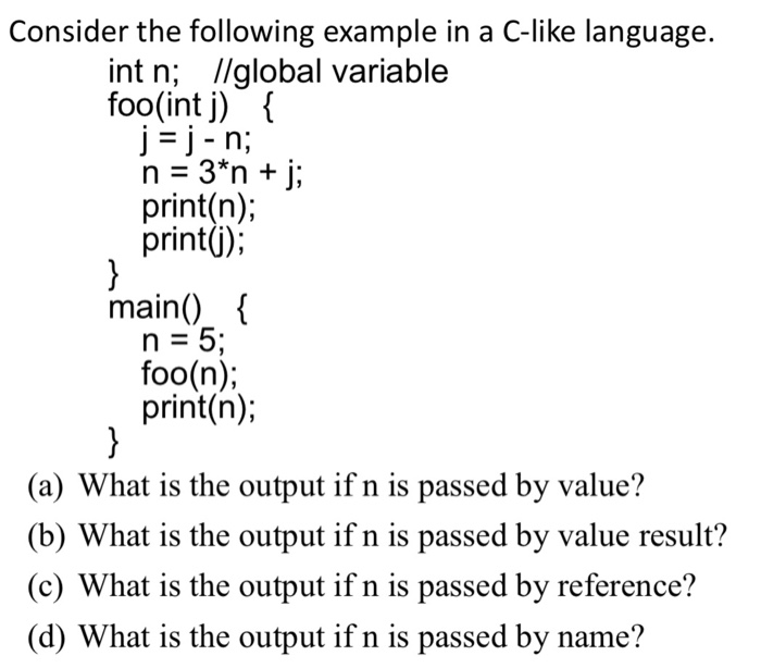 Example Of Global Declaration In C Certify Letter