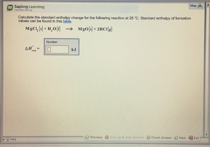 Solved: Calculate The Standard Enthalpy Change For The Fol... | Chegg.com