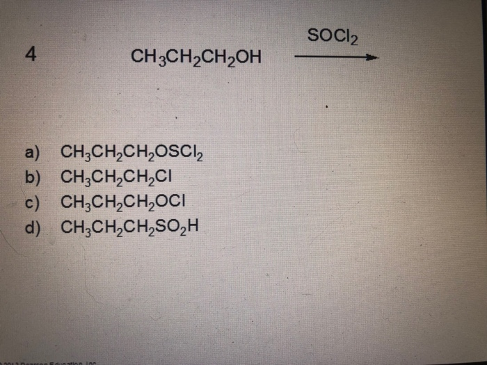 Solved: CrO3 CH-CH2CH2OH H2SO4 A) CH,COOH B) CH3CH2COOH C)... | Chegg.com