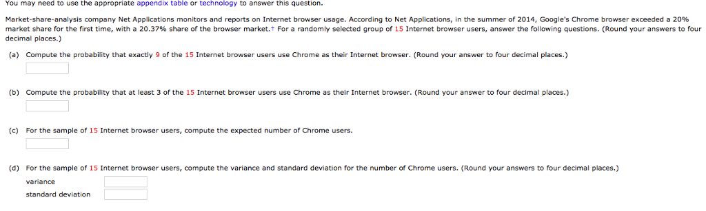 Solved You may need to use the appropriate appendix table or | Chegg.com