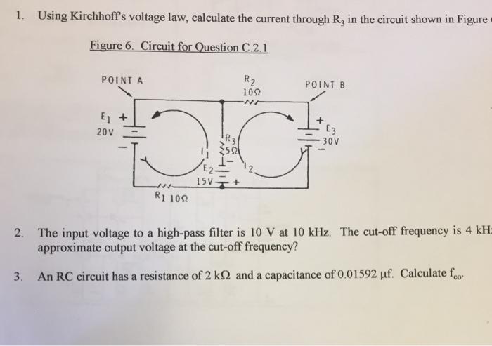Kirchhoff Voltage Law Calculator Kirchhoff's Law of Circuits with Examples
