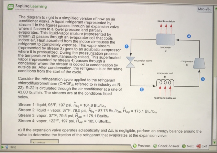 Solved: Sapling Learning Map The Diagram To Right Is A Sim... | Chegg.com
