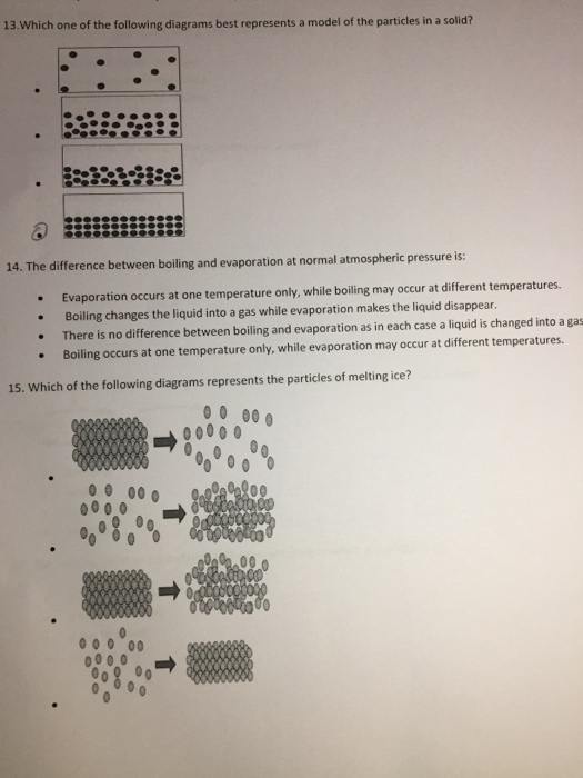 Solved: 30. Phases Of Matter- Vocabulary Quiz Name The Six... | Chegg.com
