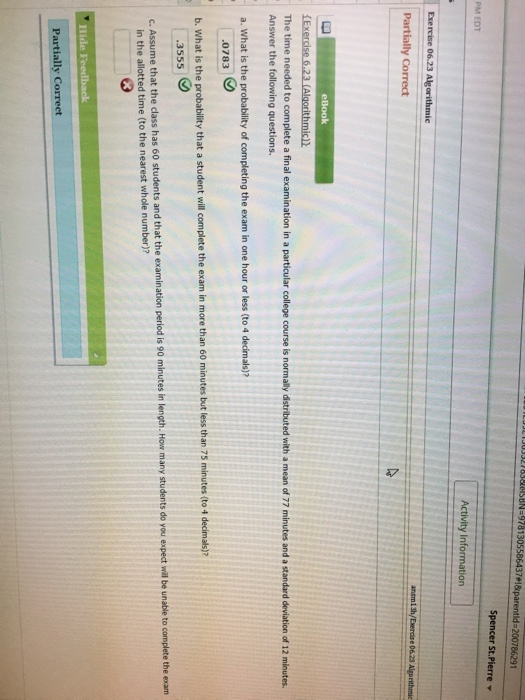 Solved: The Time Needed To Complete A Final Examination In... | Chegg.com Solved: The Time Needed To Complete A Final Examination In... | Chegg.com