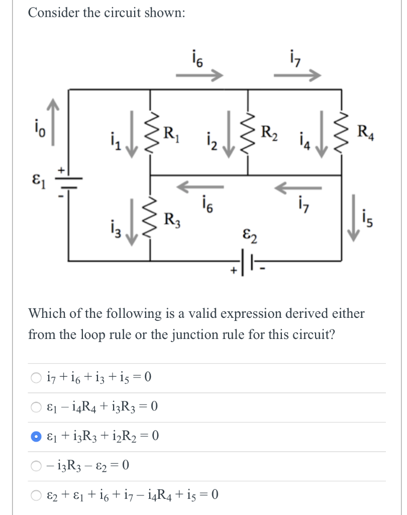 Solved Which Of The Following Is A Valid Expression Derived