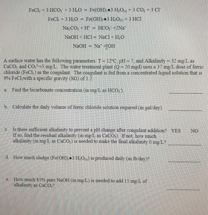 Solved: FeCl3 + 3 H2O = Fe(OH)3e3 H2O(s) + 3 HCI NaOH + HC... | Chegg.com