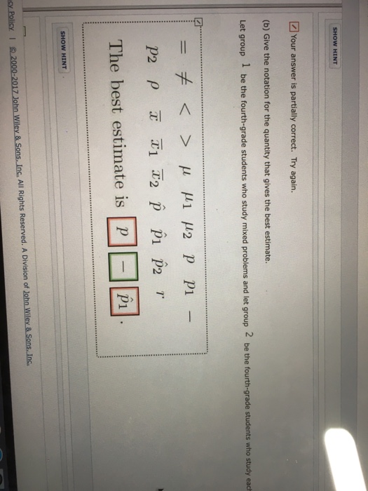 Solved: Give The Notation For The Quantity That Gives The ... | Chegg.com
