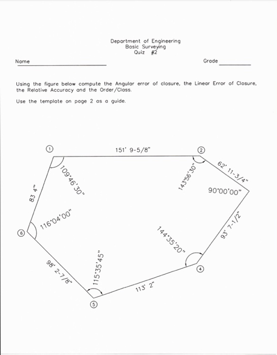 Solved Using The Figure Below Compute The Angular Error O 