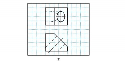 Solved 1. Using Use grid paper, sketch the two given views | Chegg.com