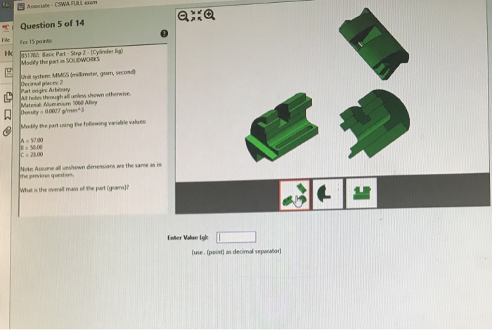 Associate-CSWA FULL Exam Axxa Question 5 Of 14 Fil... | Chegg.com