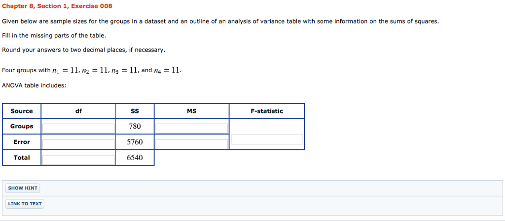 Solved: Chapter 8, Section 1, Exercise 008 Given Below Are... | Chegg.com