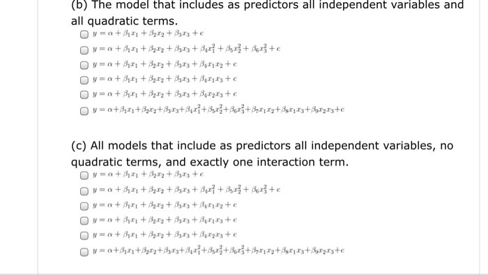 Solved Consider a regression analysis with three independent | Chegg.com