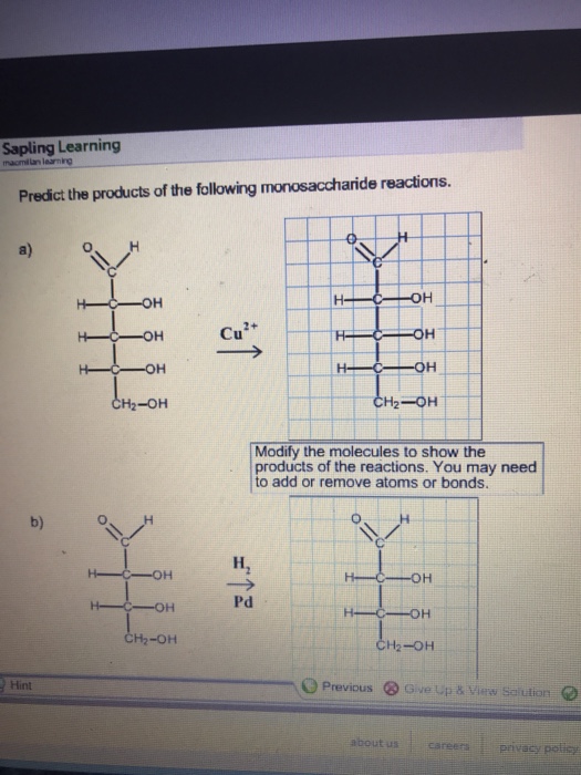 Solved: Sapling Learning An Learning Predict The Products ... | Chegg.com Solved: Sapling Learning An Learning Predict The Products ... | Chegg.com