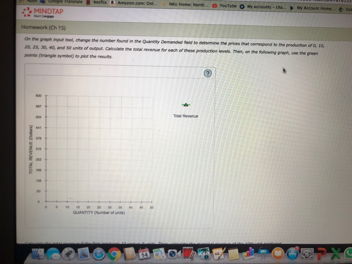 Homework (Ch 15) 2. Calculating marginal revenue from | Chegg.com