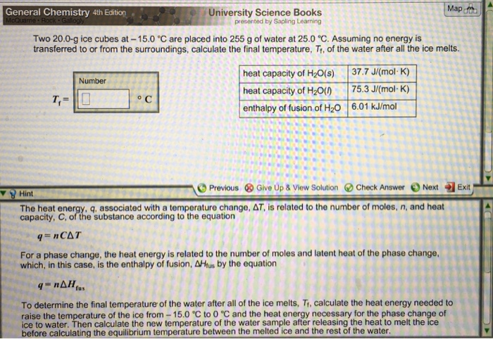 Solved: General Chemistry 4th Edition University Science B... | Chegg.com
