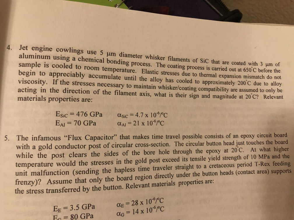 Solved Jet engine cowlings use 5 μm diameter whisker | Chegg.com