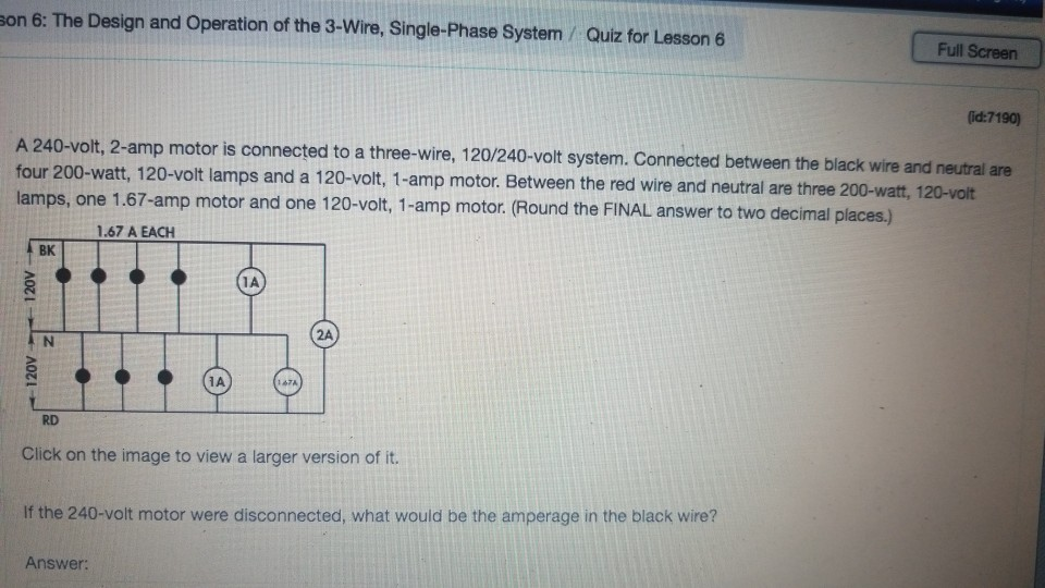 Lesson 6: The Design And Operation Of The 3-Wire, ... | Chegg.com