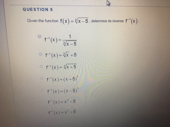 Solved Given the function f(x) = 3 squareroot x - 5, | Chegg.com