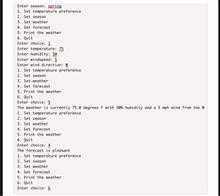 Solved: The Temperature Class This Class Represents A Temp... | Chegg.com