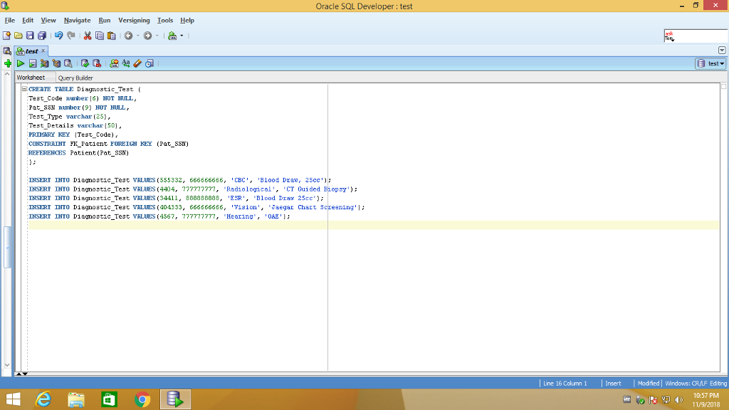 Solved I Am Using Oracle Sql And Am New To It I Have Sev