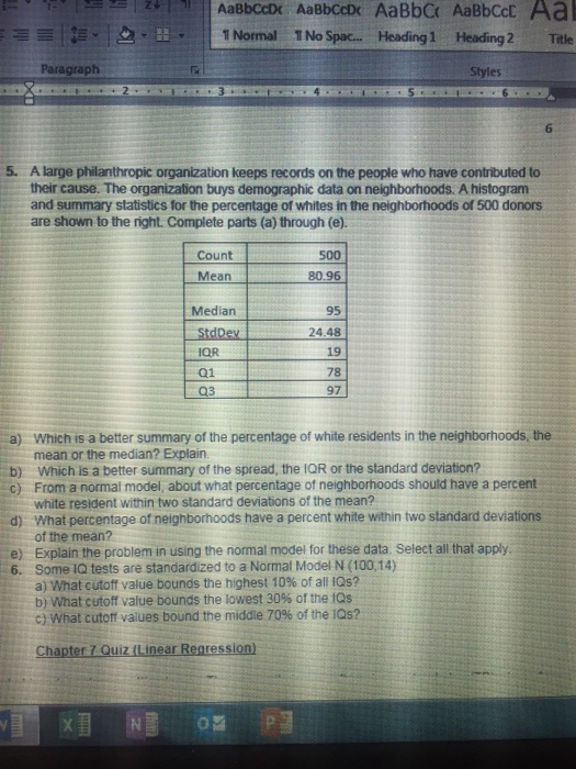 Solved: Pearson My Math Lab Homework Problems For Course S... | Chegg.com