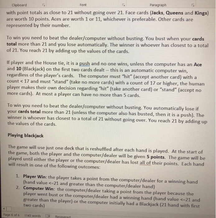 Clipboard Font Paragraph Need more than one java | Chegg.com