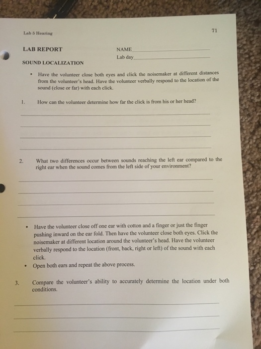 Solved How can the volunteer determine how far the click is | Chegg.com