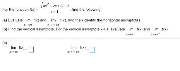 Solved For the function f left parenthesis x right | Chegg.com