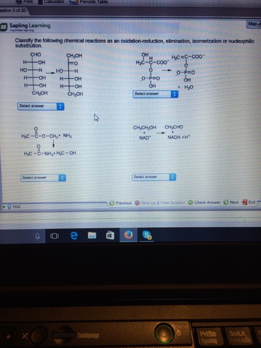 Solved: Classify The Following Chemical Reactions As An Ox... | Chegg.com