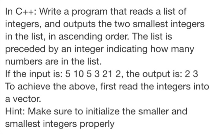 In C Write A Program That Reads A List Of